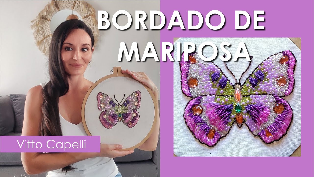 Bordado de Mariposa