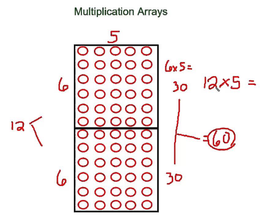 Arrays and Area Model Multiplication