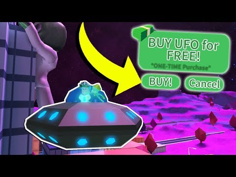 BUYING THE UFO FOR FREE! *HOW TO* (Roblox Jailbreak)