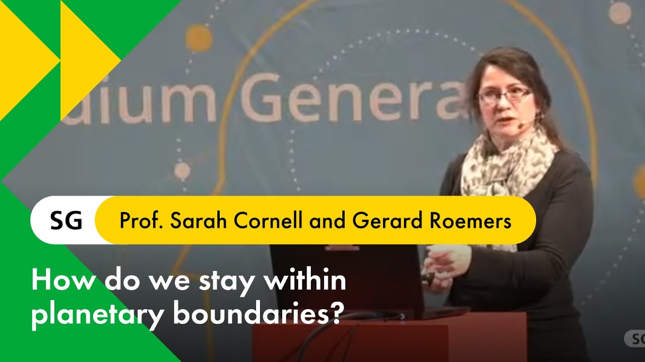 Sustainability: how do we stay within planetary boundaries?