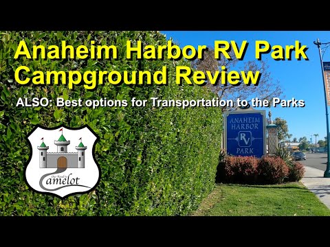Anaheim Harbor RV Park Review, Anaheim California