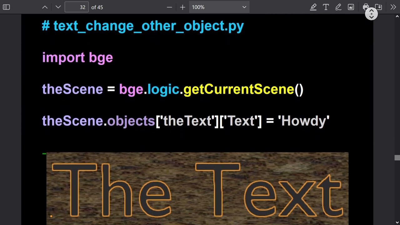 Blender Game Engine Python Manual by Christopher Topalian