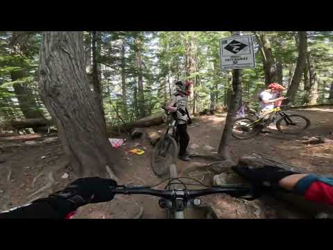 Whistler Bike Park 2025! Laps on all the classic trails. Following at 12 year old and 16 year old