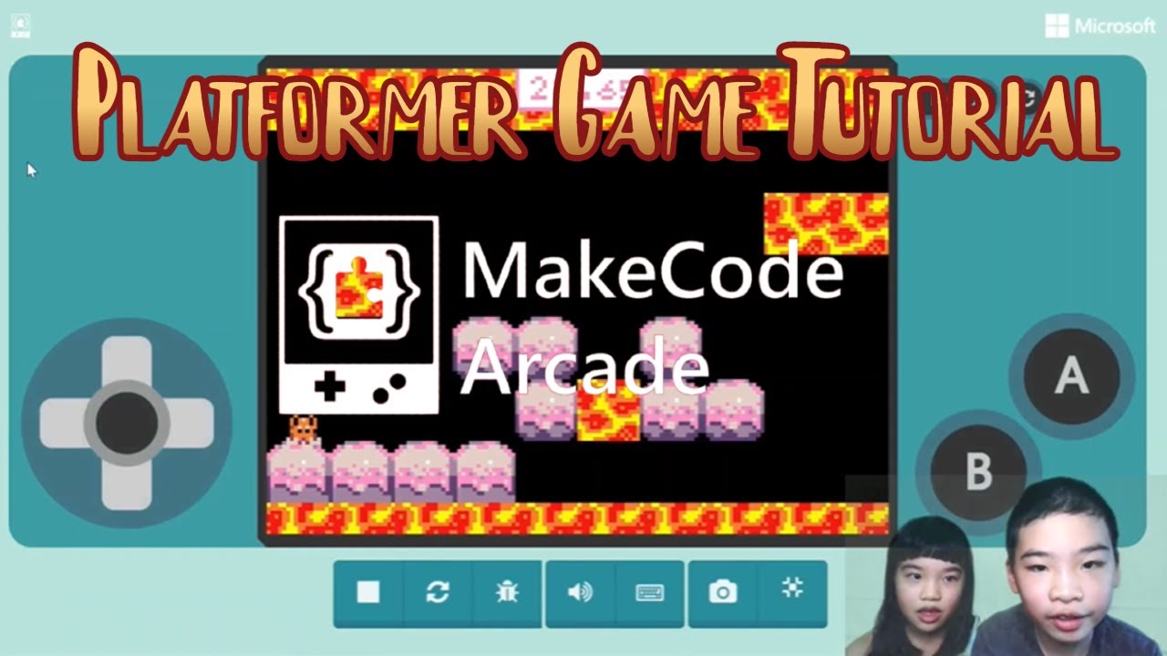 Secrets of GAME DEVELOPMENT: *PLATFORMER GAME* Using Simple Extensions in Microsoft MakeCode Arcade
