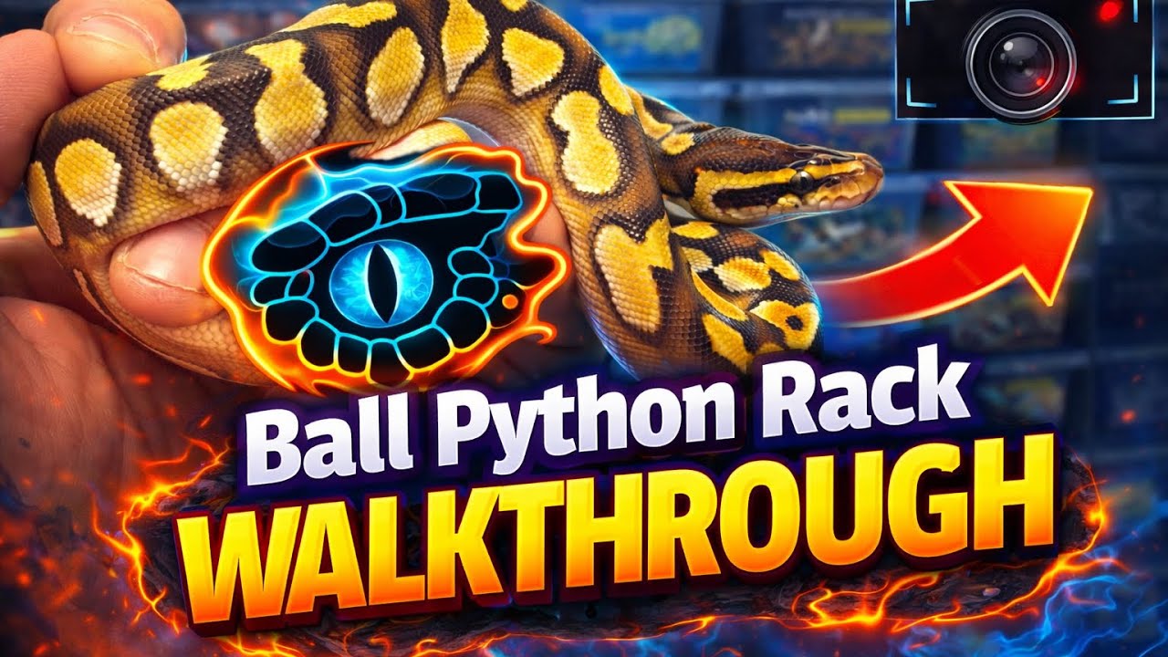 Ball Python Rack Walkthrough