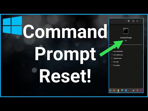 How To Reset Windows 10 Using Command Prompt