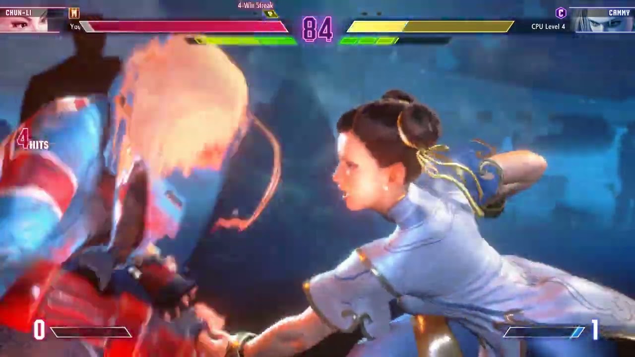 SF6 Chun Li Level 3 on Cammy (2P)