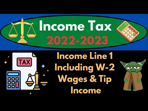 Income Line 1 Including W-2 Wages & Tip Income 3080 Income Tax Preparation 2022 - 2023