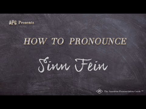 How to Pronounce Sinn Fein (Real Life Examples!)