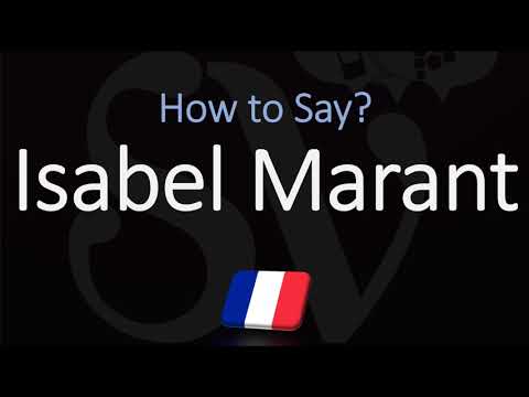 How to Pronounce Isabel Marant? (CORRECTLY)