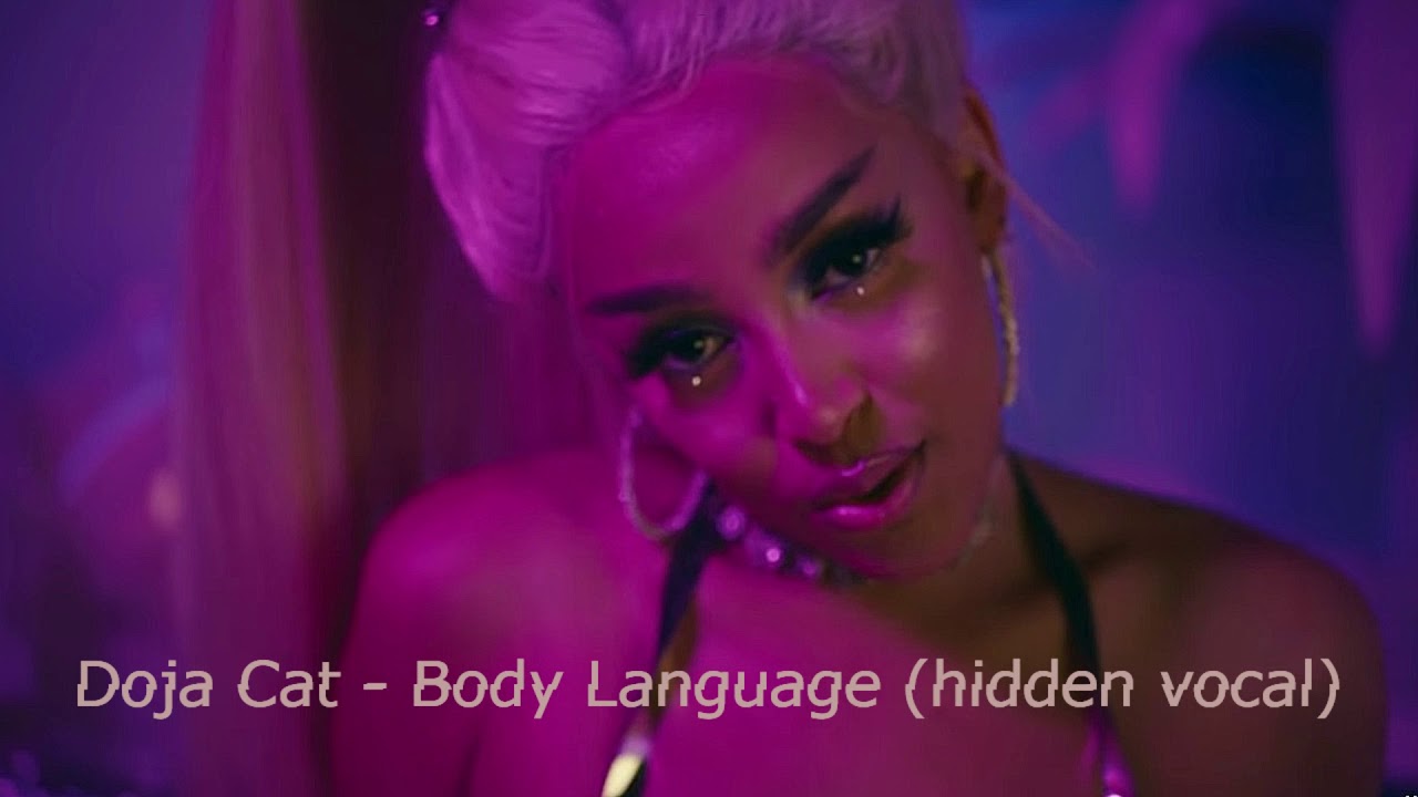 Doja Cat - Body Language (hidden vocal)