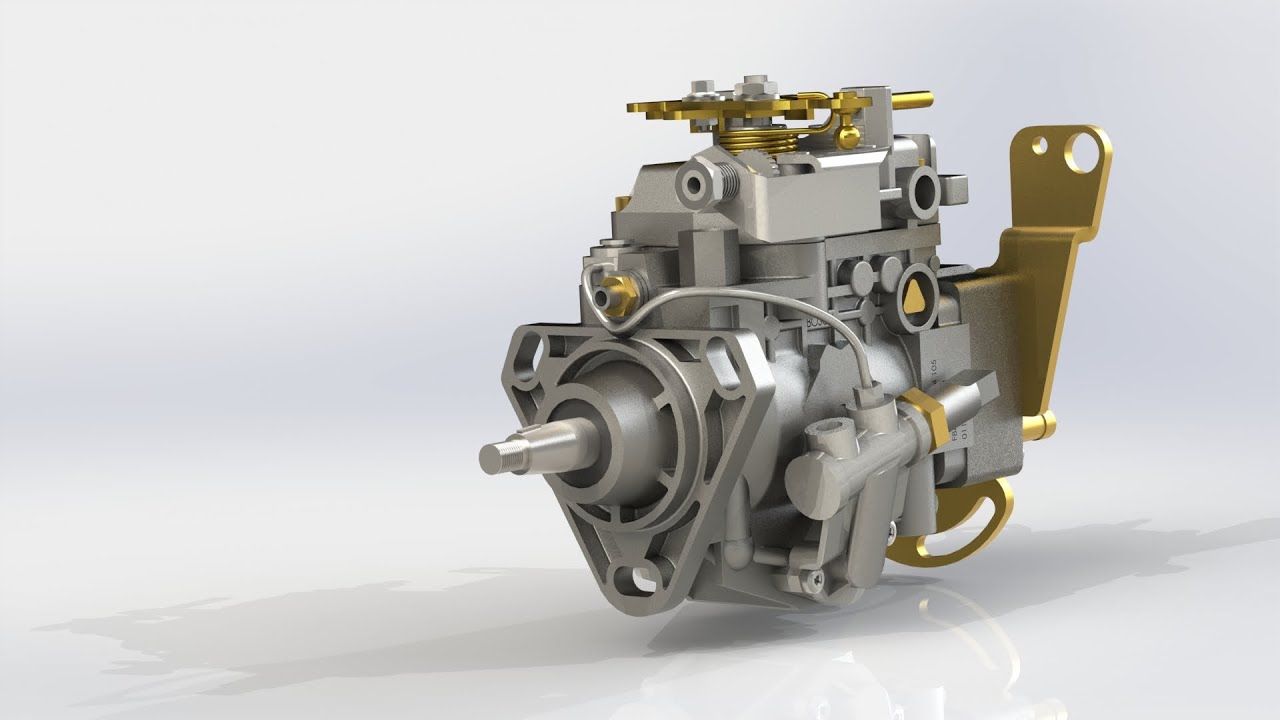 BOSCH VE PUMP - Operation of the fuel control mechanism