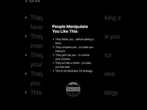People Manipulate You Like This