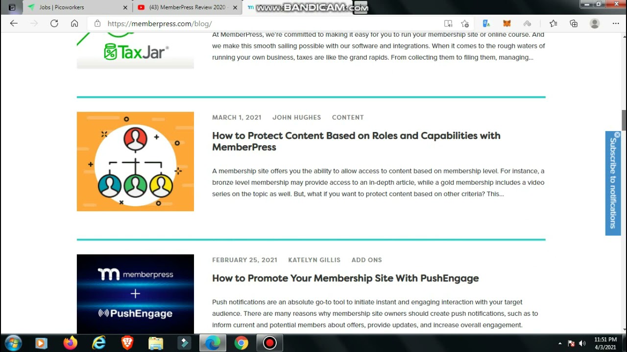 memberpress tutorial bangla