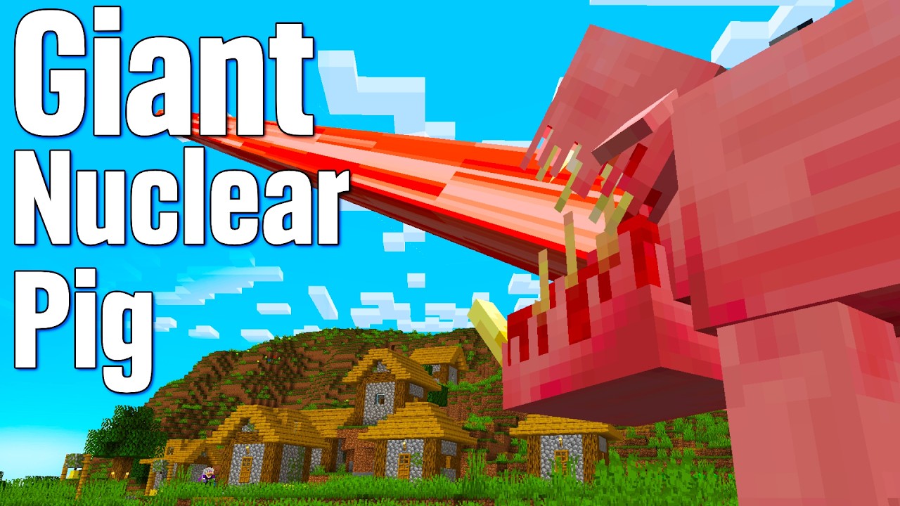 How I Conquered Pigzilla (minecraft's deadliest swine)