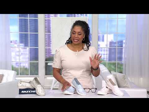 Skechers GO Step Lite Washable Canvas Slip-Ons - Palmetto on QVC