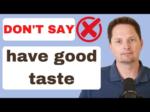 AVOID COMMON MISTAKES WITH "TASTE", AMERICAN ENGLISH, AMERICAN ENGLISH, HOW TO PRONOUNCE TASTES