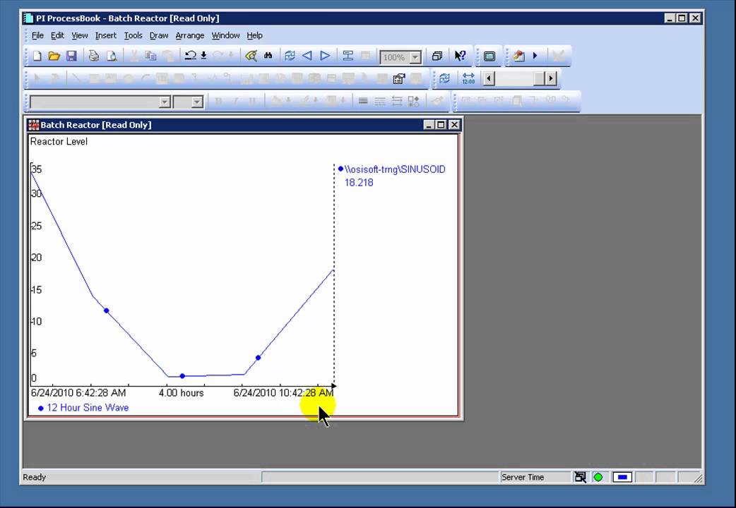 Use forward and backward arrows on the time axis