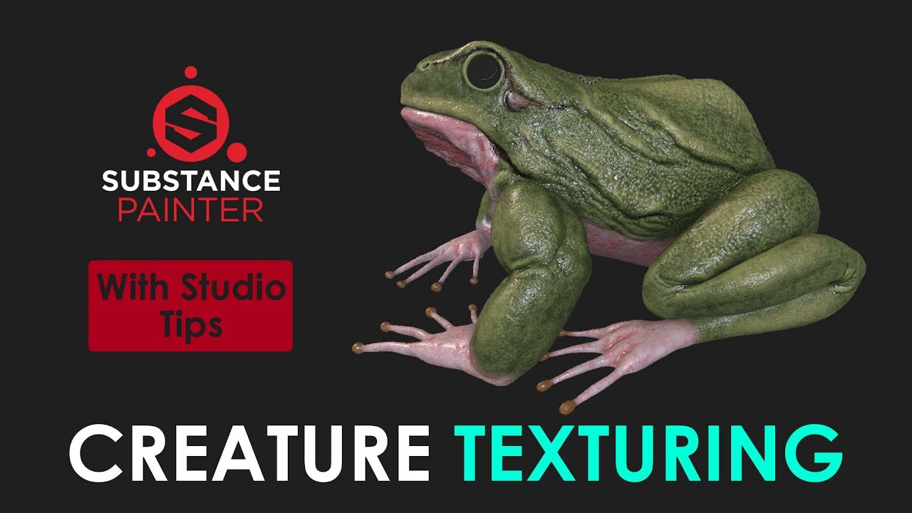 Creature Texturing in Substance Painter - Complete Beginners Tutorial