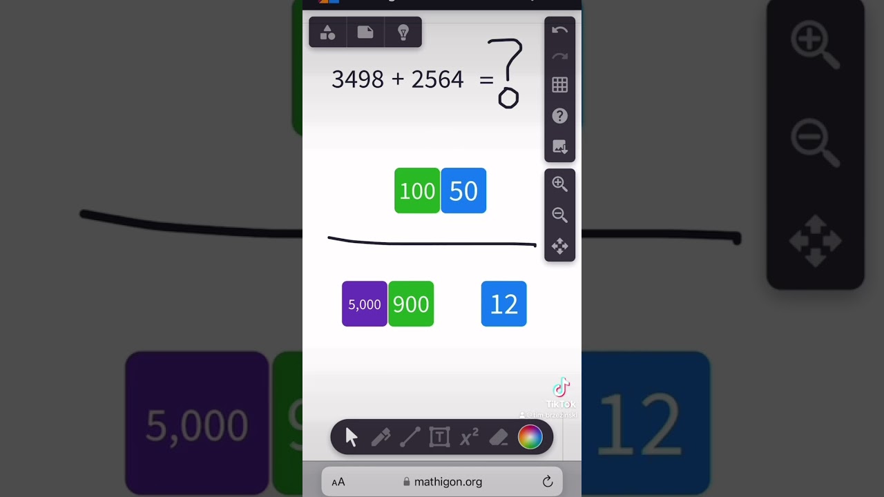 Making Sense of Addition in Mathigon Polypad