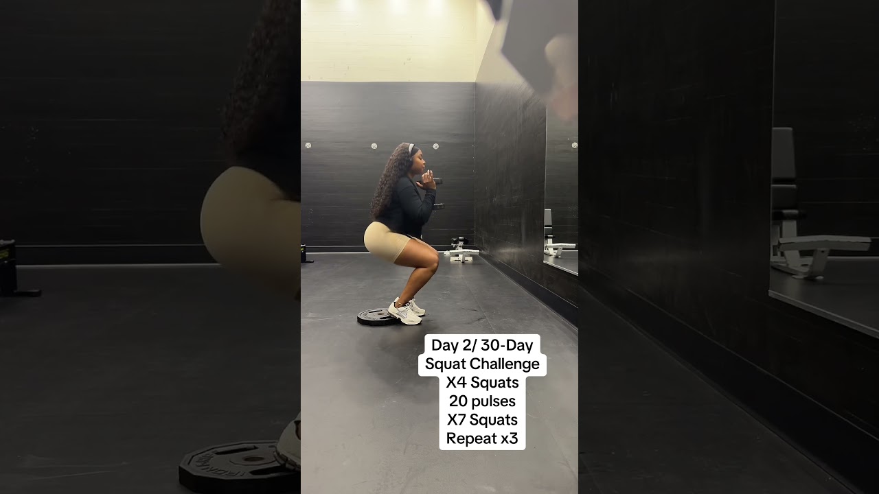 Day 2 of 30-Day Squat Challenge