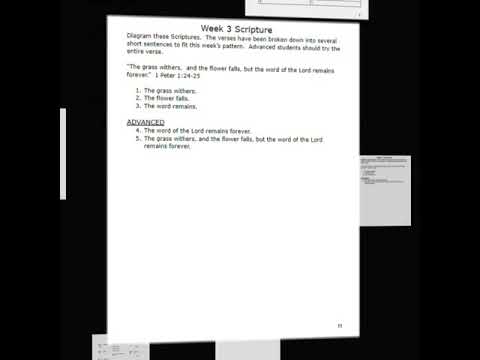 Diagramming workbook