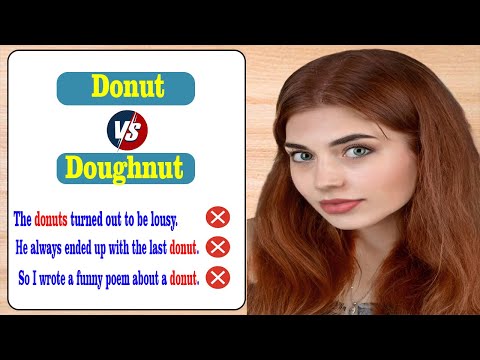 Confusing English Words | Fix Common Vocabulary Mistakes | Donut Vs Doughnut