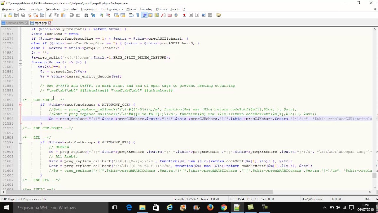 Message preg replace The e modifier is deprecated use preg replace callback instead
