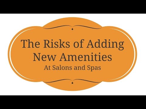 New amenities at salons & spas