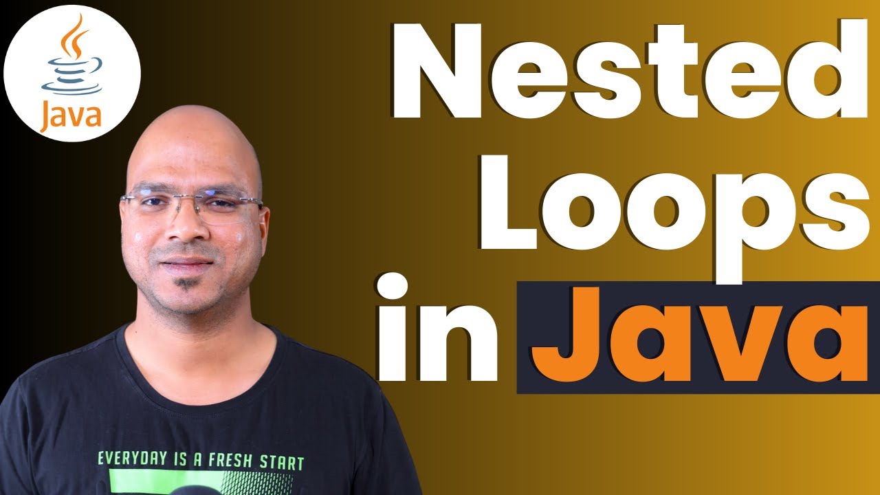 #3.4 Java Tutorial | Nested Loops | Iteration Statement