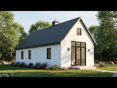 AMAZING SMALL BARNDOMINIUM HOUSES FOR A PEACEFUL LIVING THAT WILL MAKE YOU SWOON | TINY HOME DESIGN