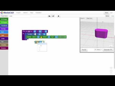 BlocksCAD Snowflake Activity & Challenge by BlocksCAD - Thingiverse