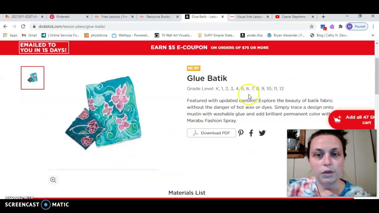 Visual Art Lesson Planning