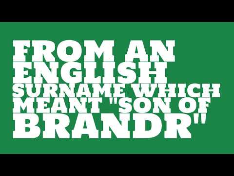 What is the origin of the name Branson?