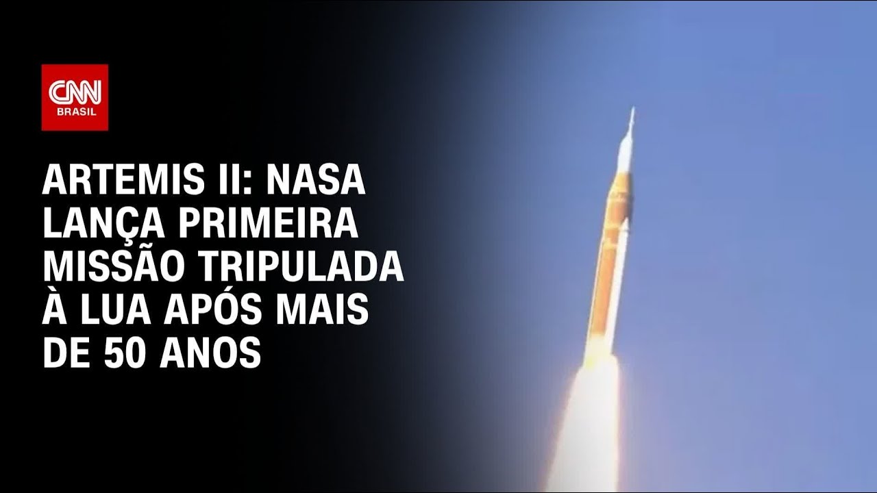Missão Artemis II marca retorno humano à órbita lunar após mais de 50 anos | CNN PRIME TIME