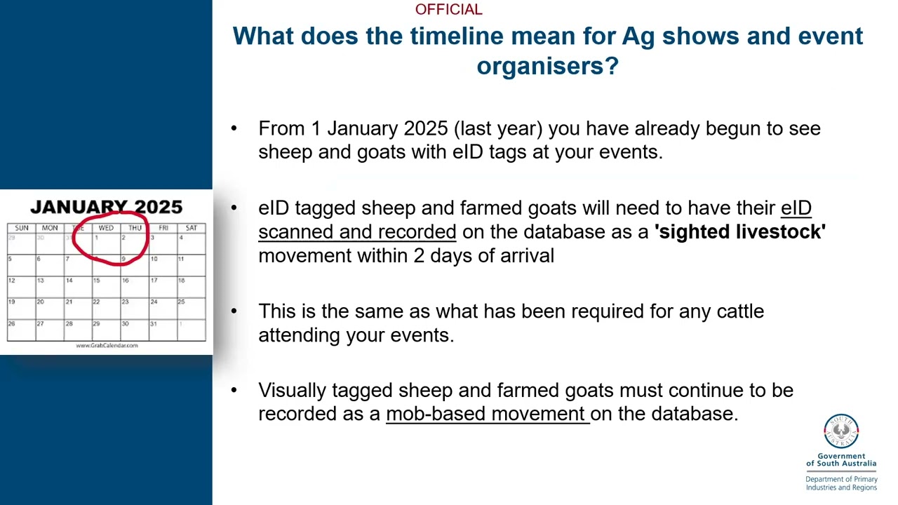 Webinar: Ag shows and events – refresh