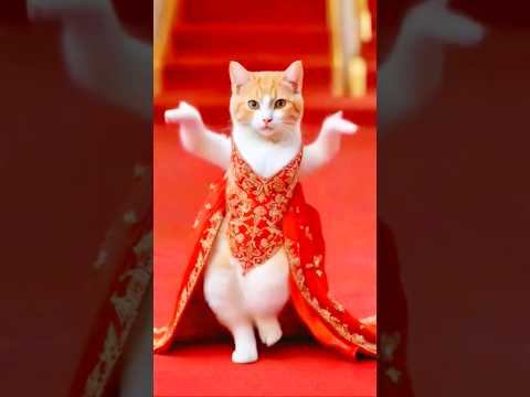 Cute Cat Dancing Video (2)😺😍 #cat #dog #dogdance #catdance