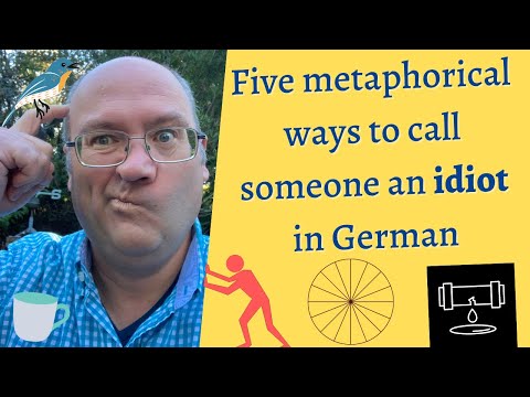 Five metaphorical ways to call someone an idiot in German