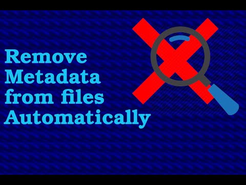 How To Remove EXIF and Metadata Automatically (exiftools, SystemD, inotify)