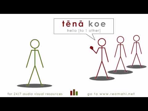 tÄnÄ koutou katoa - tÄnÄ koe