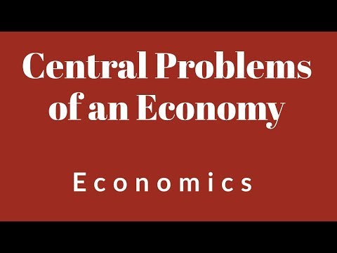 Central Problems of an Economy - Micro Economics NCERT/CBSE Class 11 ...