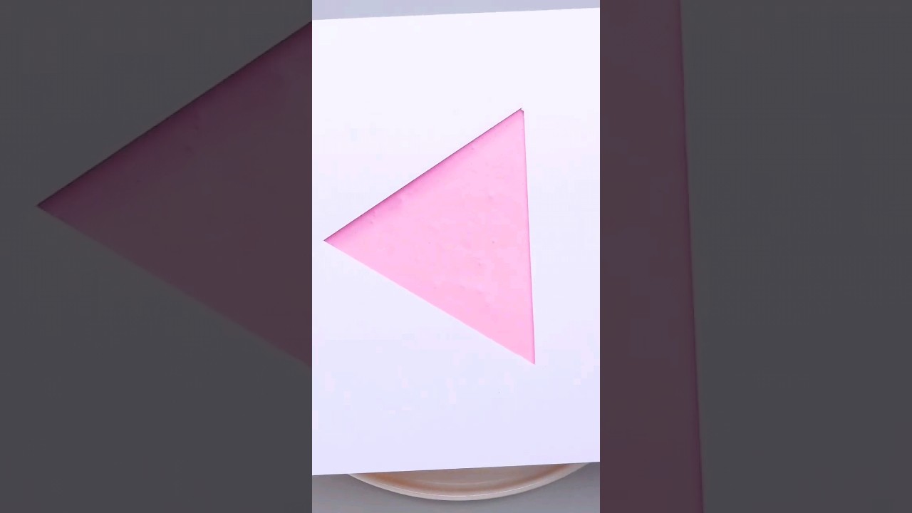 triangle cake! #cake #youtubeshorts #reels #viralreels #cakedecorating #reelsindia #chocolatecake