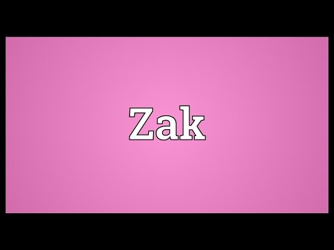 Zak Meaning