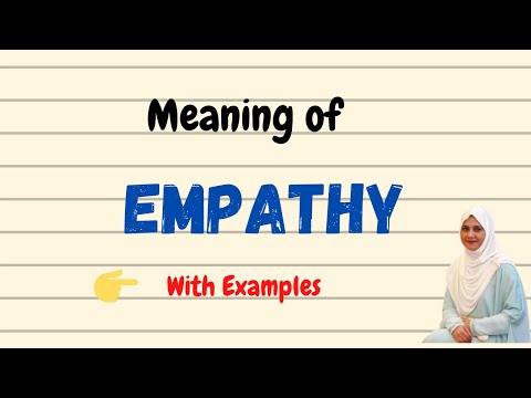 Daily vocabulary | Empathy Meaning | Vocabgram