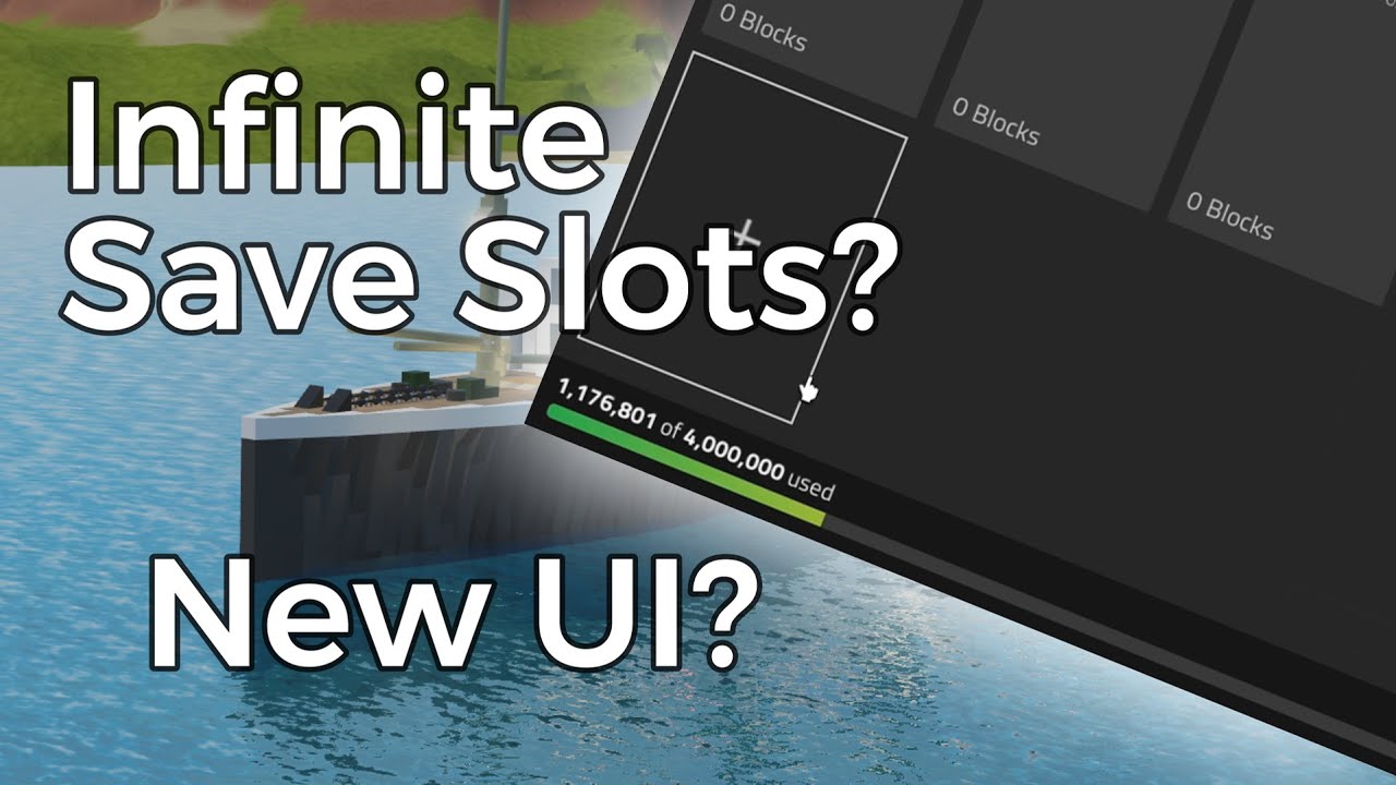 Infinite Save Slots (UPDATE!) Plane Crazy