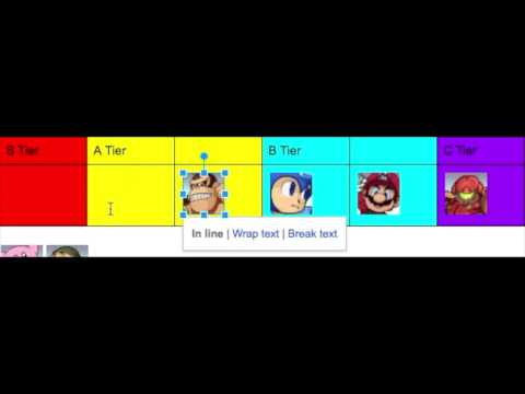 Super Smash Flash 2 Tier List!