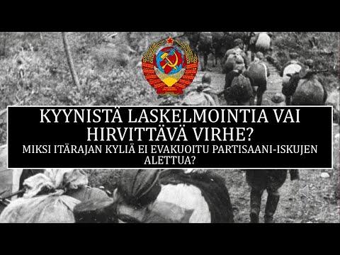 Kyynistä laskelmointia vai hirvittävä virhe? Miksi itärajaa ei evakuoitu partisaani-iskujen takia?