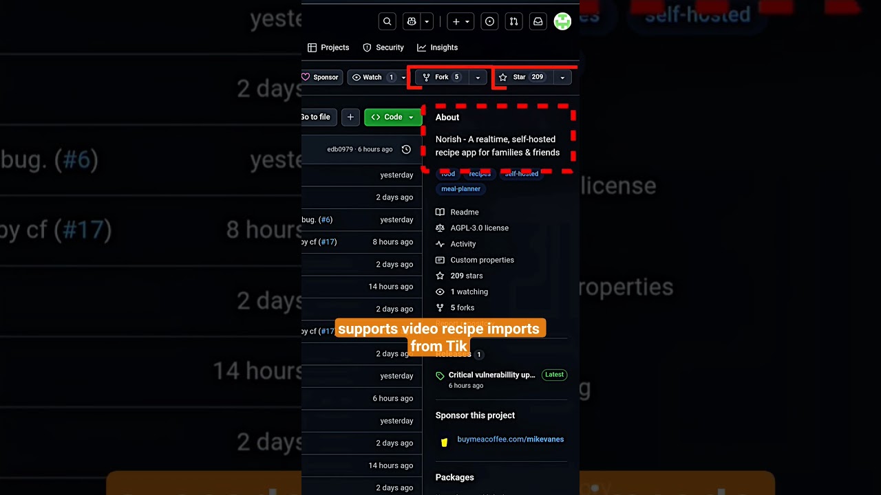 This Open-Source App Lets Your Family Share Recipes in Real-Time! 🍲📱 | Norish #github #opensource