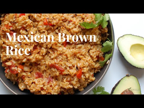 Spanish Brown Rice Recipe | How to Make Easy Mexican Rice (Healthy & Delicious!)
