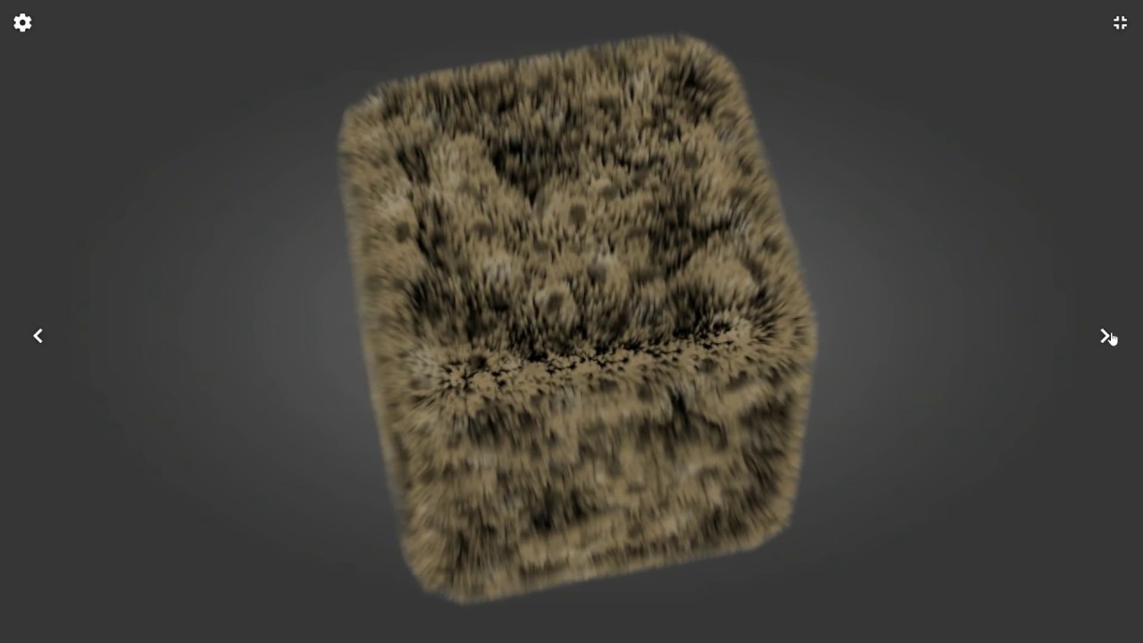 Fur WebGL 2 demo